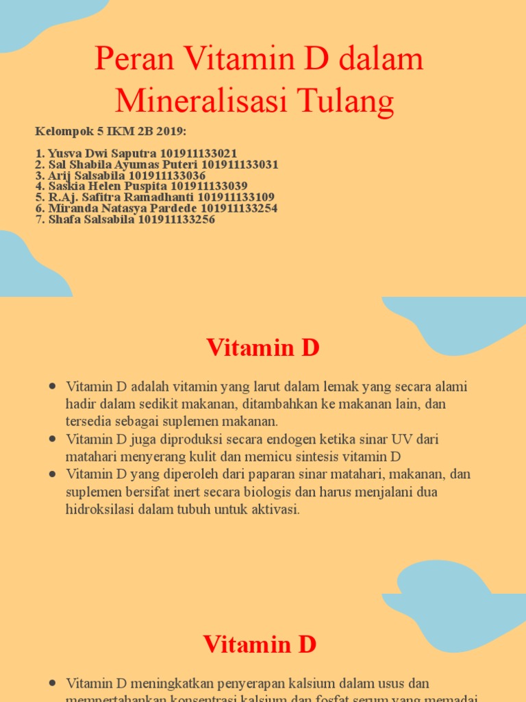 Peran Vitamin D | PDF | Kesehatan Holistik