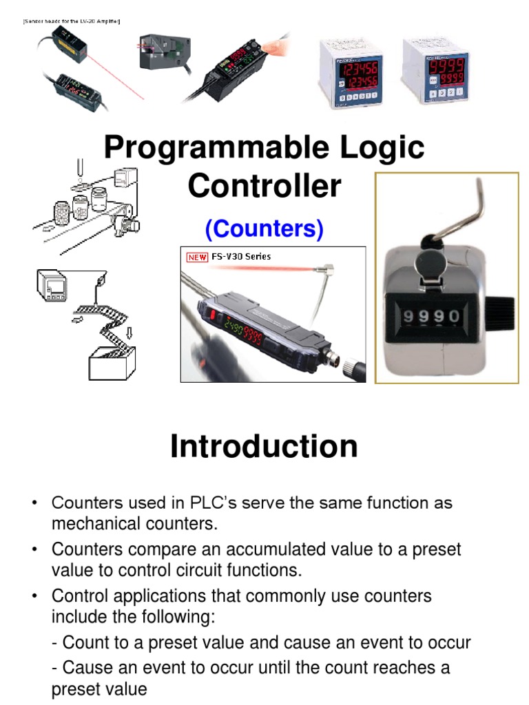 COUNTERS IN PLC - Portal PDF | PDF | Programmable Logic Controller ...