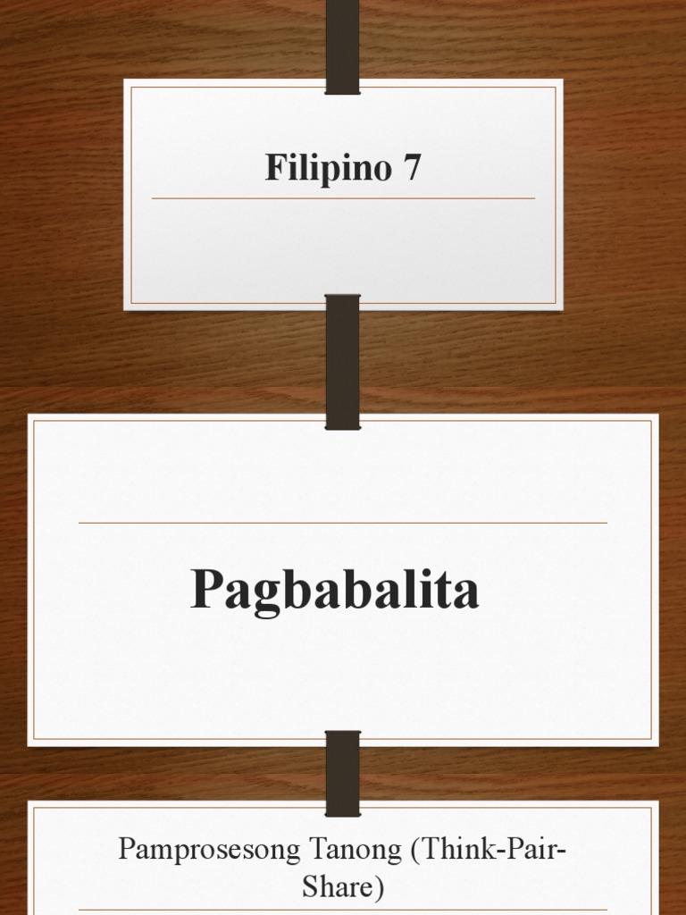 Filipino 7 | PDF