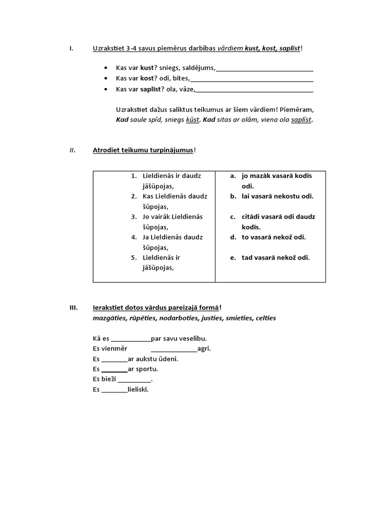 Darbibas V | PDF