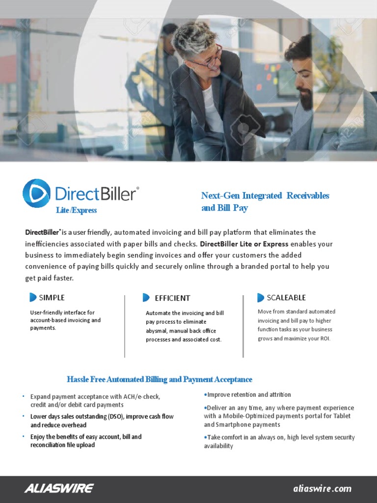 Lite /express: Next-Gen Integrated Receivables and Bill Pay | PDF ...