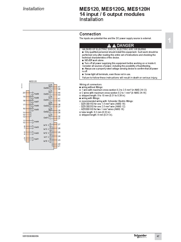 MES120 Installation Guidelines | PDF | Technology & Engineering