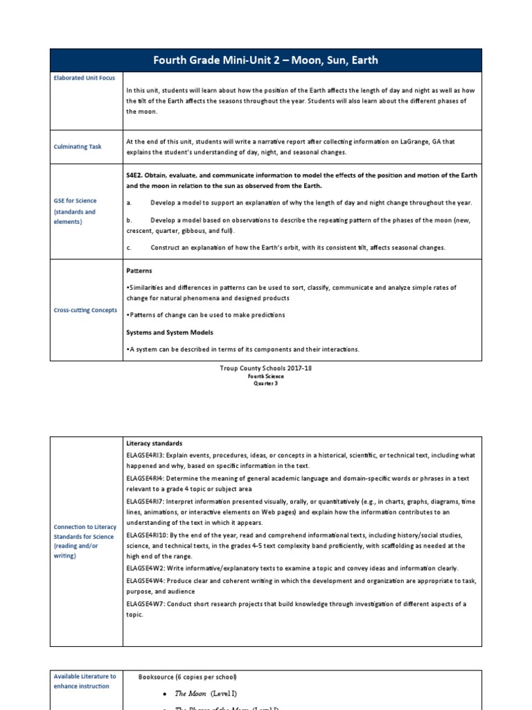 Lesson Plan Details | PDF | Telescope | Rotation