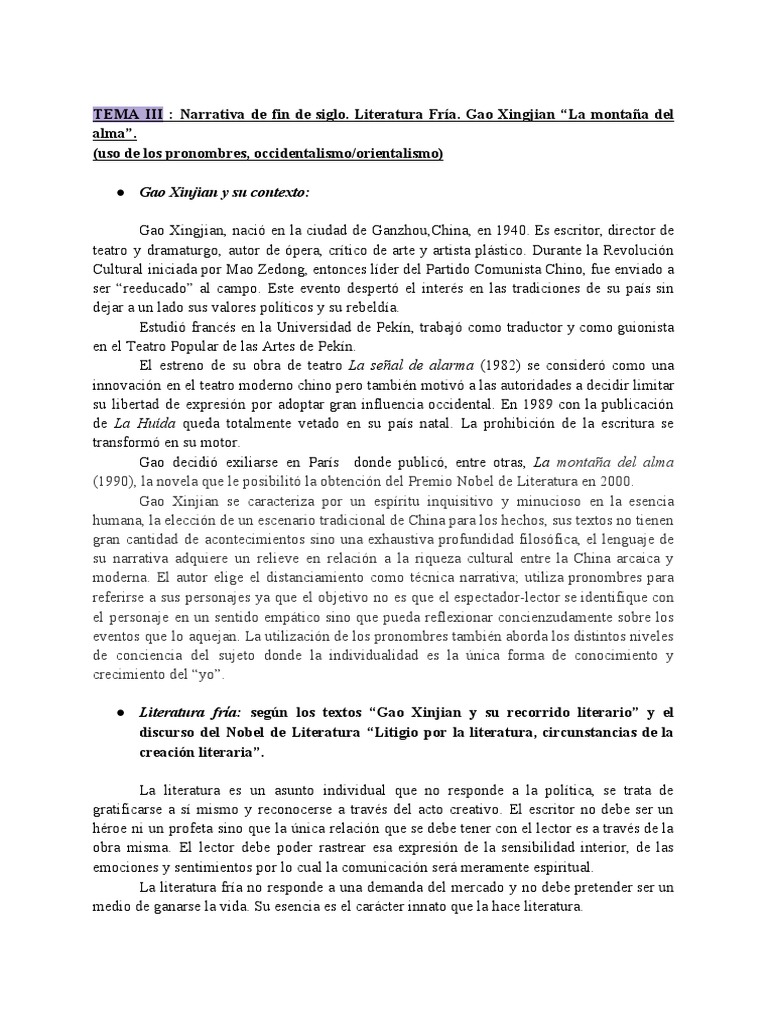 Tema III GAO | PDF | Autor | Teatro