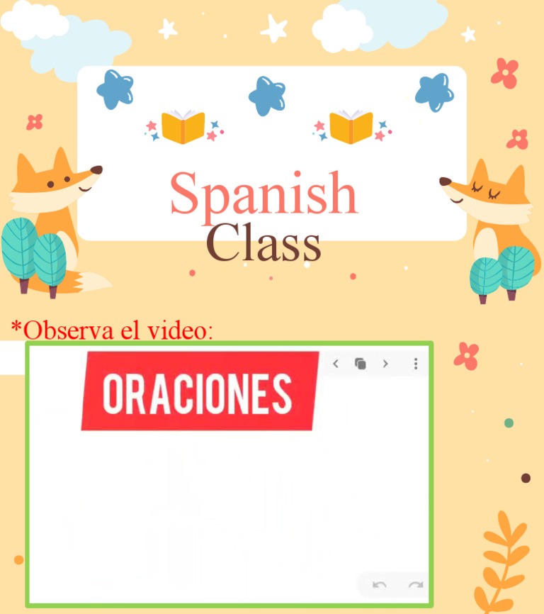 Spanish: Class | PDF