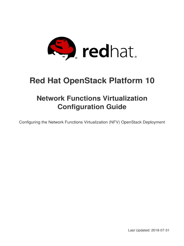 Red Hat OpenStack Platform-10-Network Functions Virtualization Configuration Guide-en-US | PDF ...