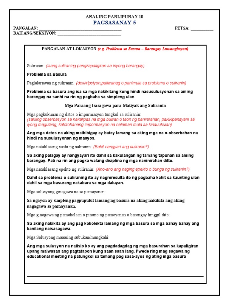 CASE STUDY Template (AP 10) | PDF