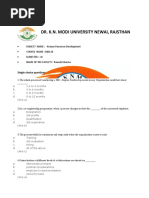 Human Resource Development MCQs With Answers | PDF | Human Resource Management | Employment