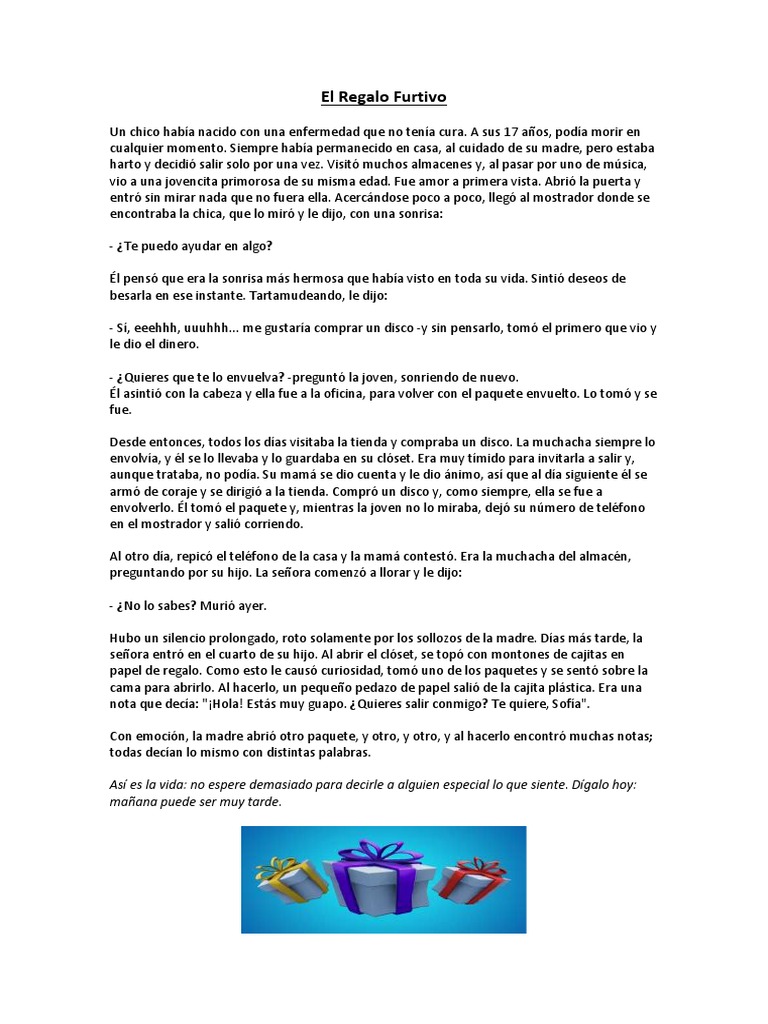 El Regalo Furtivo | PDF