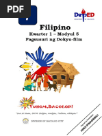 Grade 7 Filipino Module First Quarter | PDF