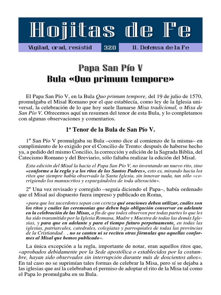 A 50 Años Del Nuevo Rito de La Misa (Compx9) PDF | PDF | eucaristía ...