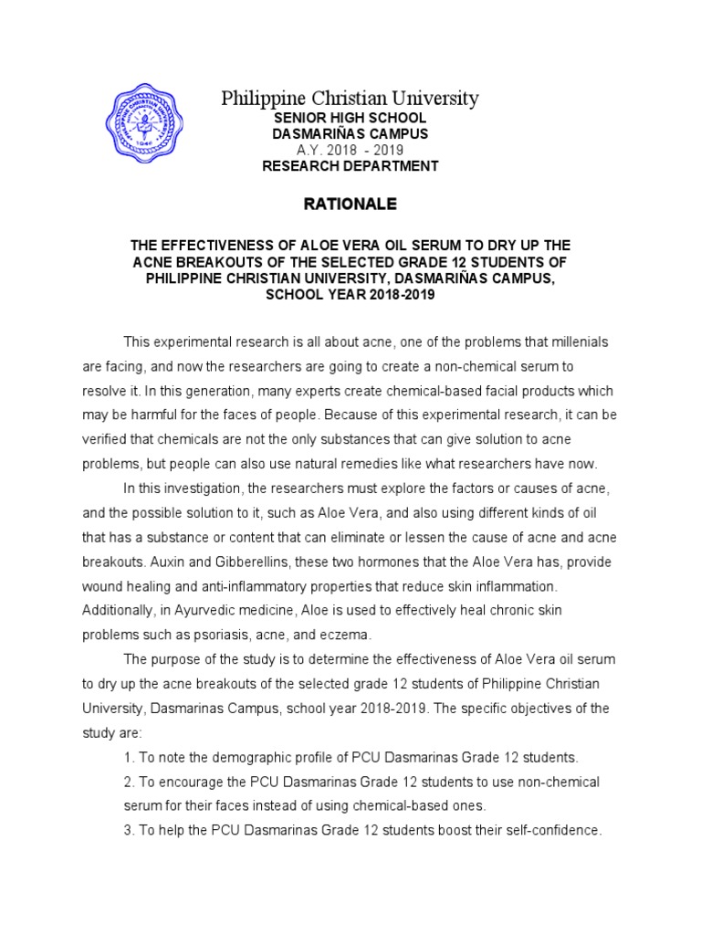 RATIONALE (Title Defense) Final