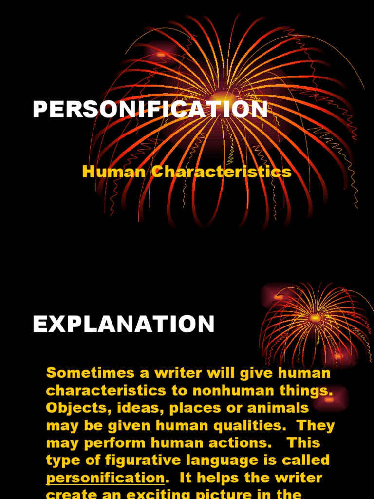PERSONIFICATION PowerPoint | PDF