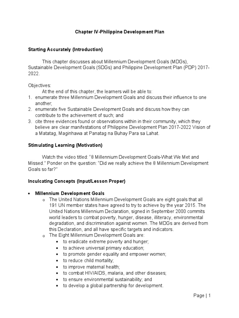 STS Chapter III STS and The Philippine Society | PDF | Sustainability ...