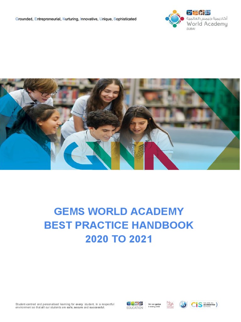 Gwa Best Practice Handbook 2020 21 | PDF | Educational Assessment ...