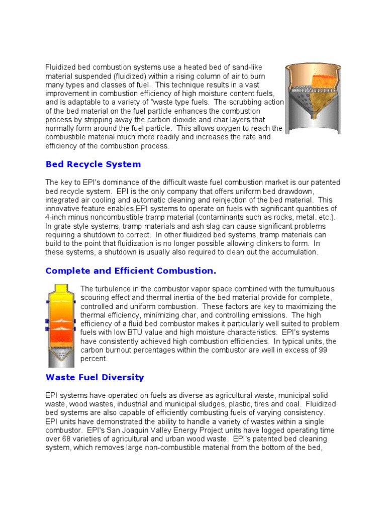 Advantage of Fluidized | PDF | Fluidization | Combustion