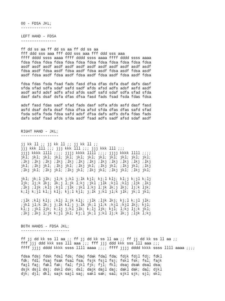 00 - Asdf JKL | PDF | Office Work | Human–Computer Interaction
