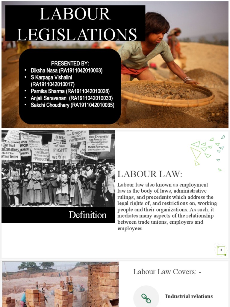 An Overview of Labour Laws and Legislation in India | PDF | Labour Law ...
