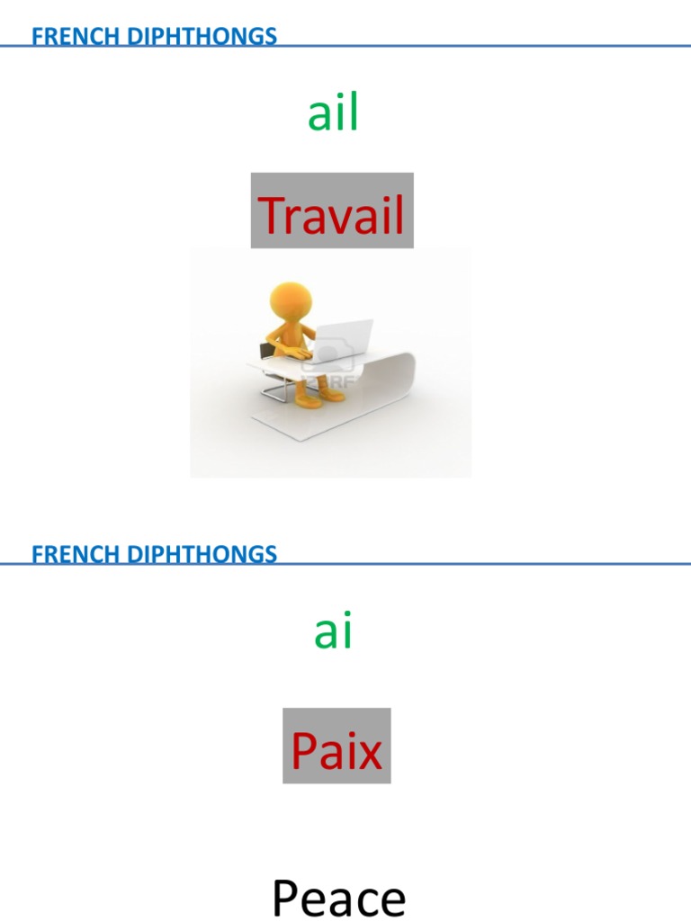 French Diphthongs Voc. | PDF