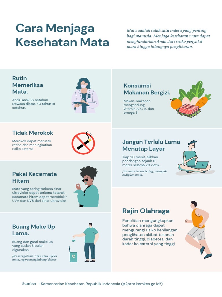 Poster Kesehatan Mata-1 PDF | PDF