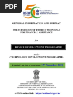 FIST DST Proposal Modified | PDF | Conflict Of Interest | Postgraduate ...