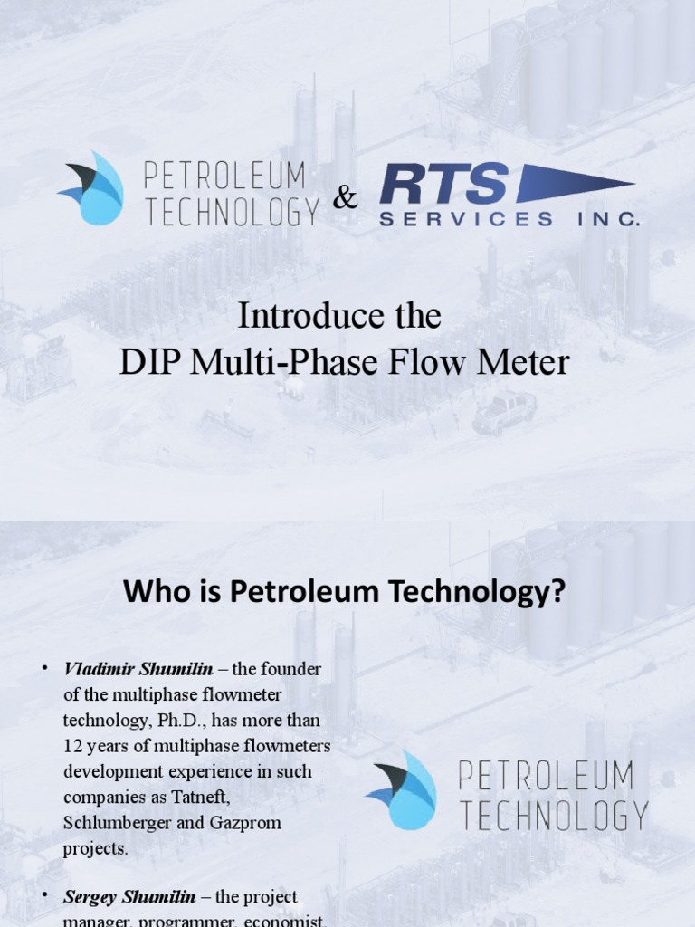 Introduce The DIP Multi-Phase Flow Meter | PDF | Flow Measurement ...