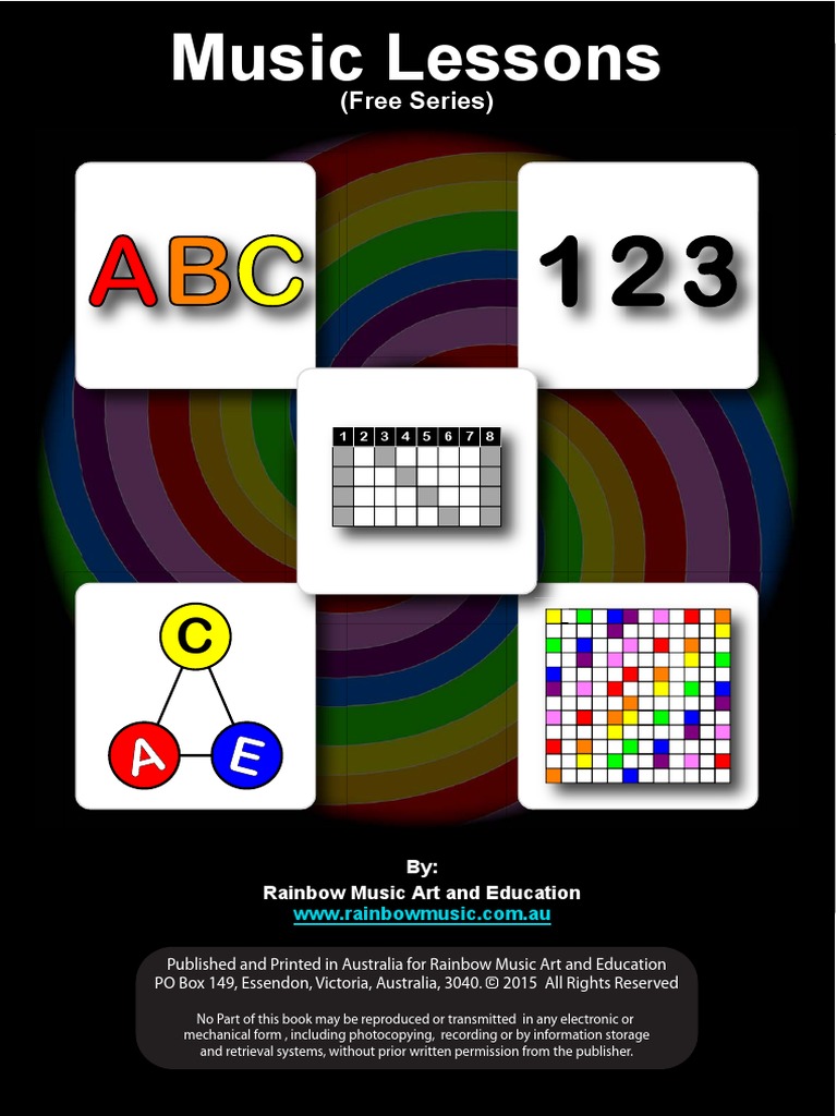 (Free Series) : By: Rainbow Music Art and Education | PDF | Scale ...