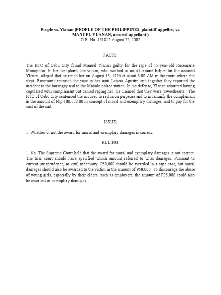 AAA vs. BBB Short Title of The Case | PDF