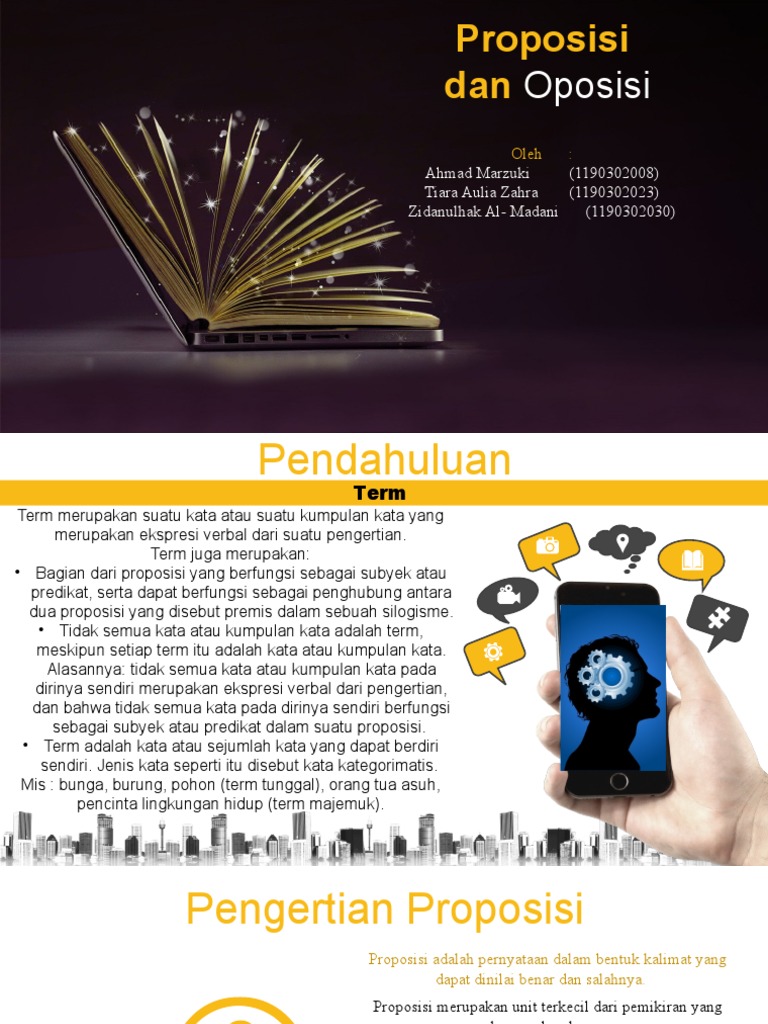 Oposisi Dan Proporsisi | PDF