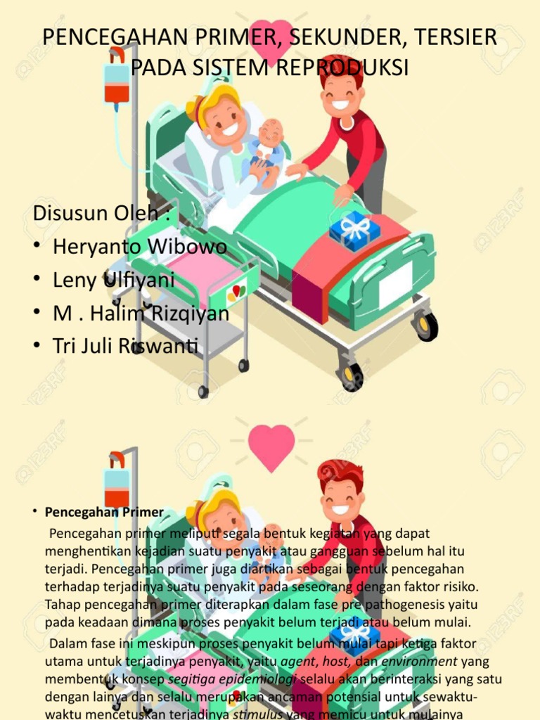 Pencegahan Primer, Sekunder, Tersier Sis - Reproduksi | PDF