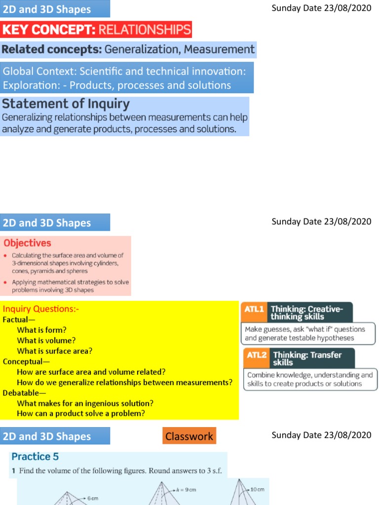 Global Context: Scientific and Technical Innovation: Exploration ...