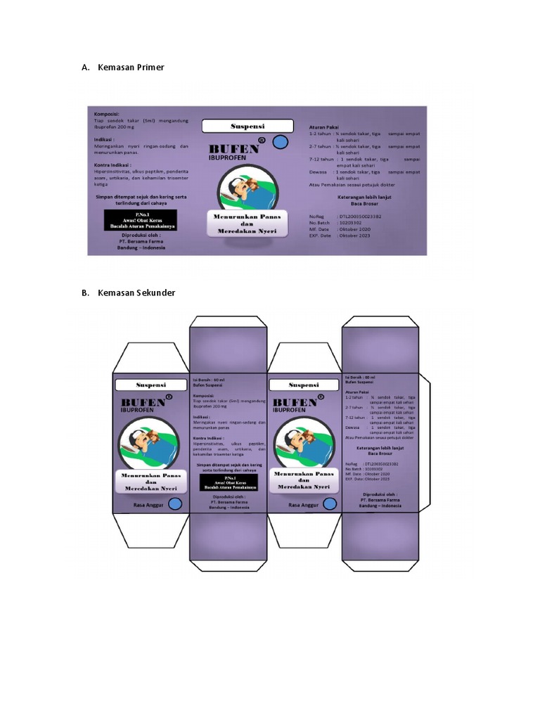Kemasan Bufen | PDF | Kesehatan Holistik
