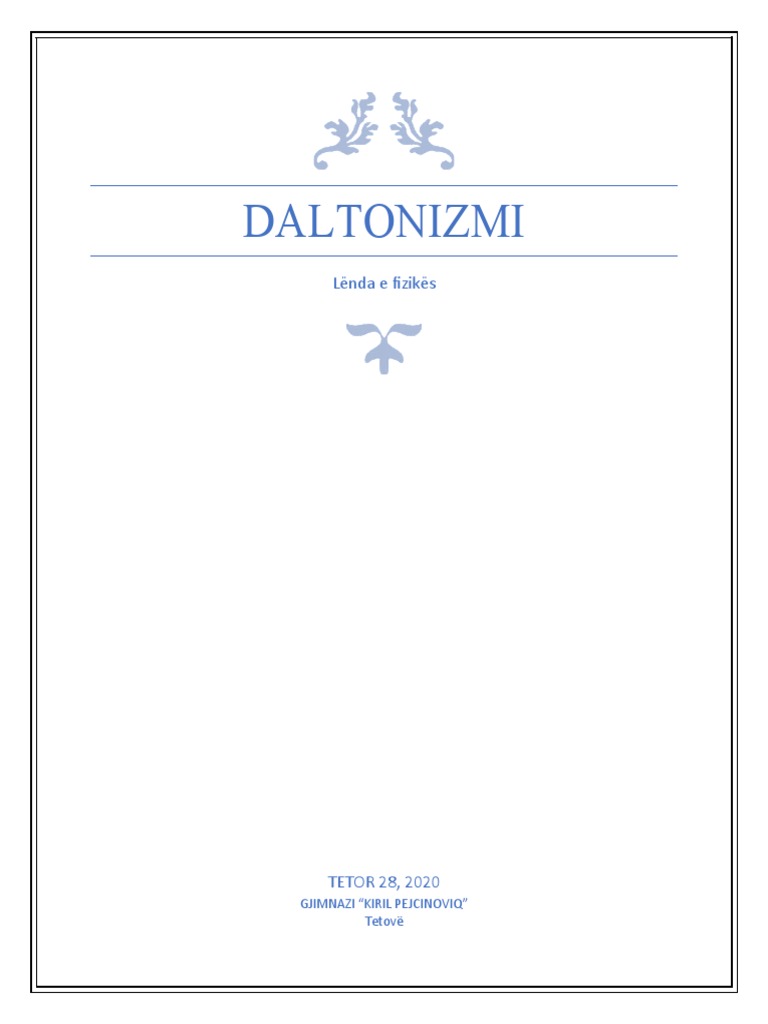 Daltonizmi | PDF