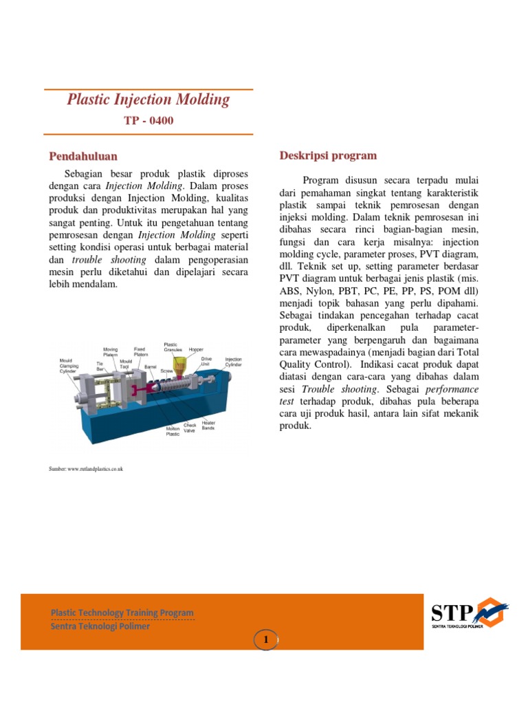 Plastic Injection Molding | PDF