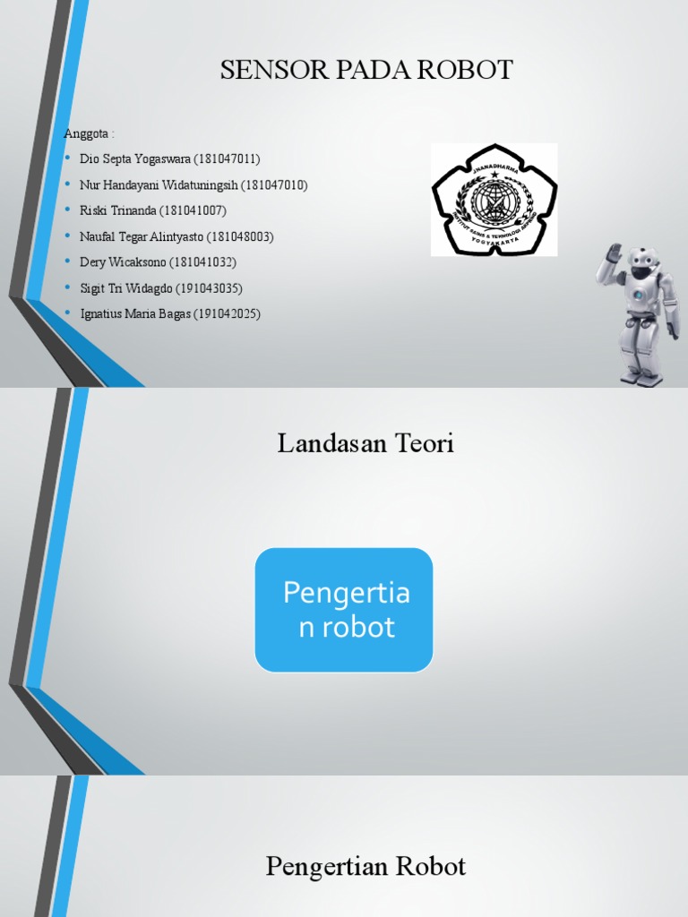 Peran dan Jenis Sensor pada Robot | PDF | Komputer | Teknologi & Rekayasa