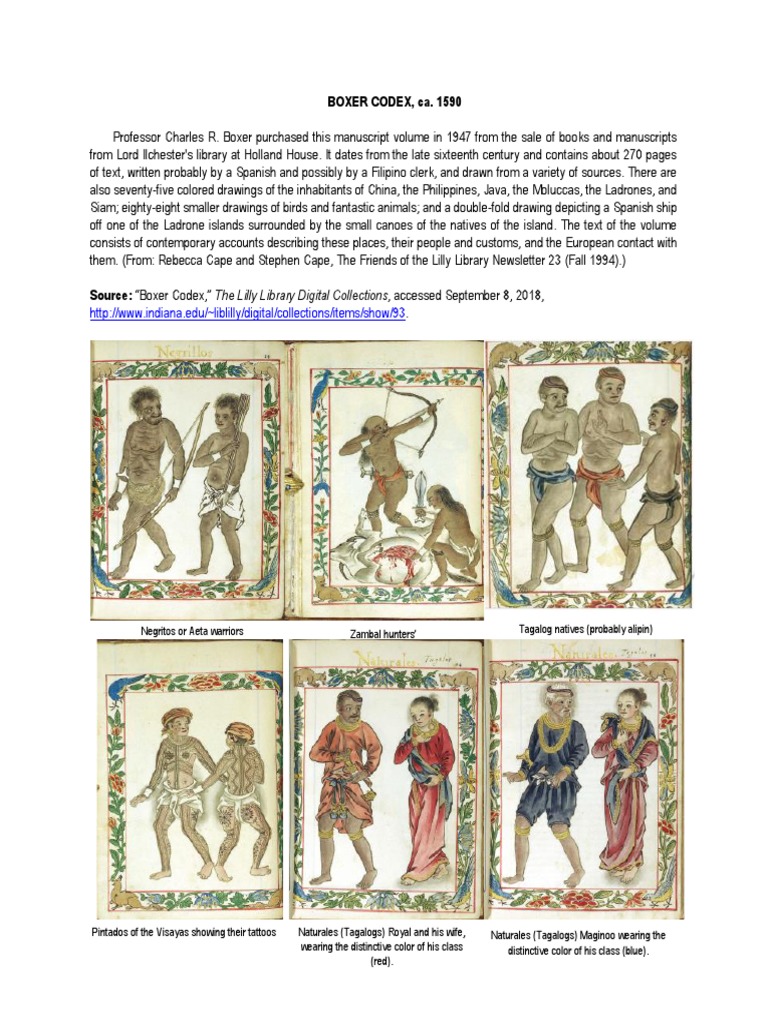Boxer Codex - Illustrations | PDF | Books | Anthropology
