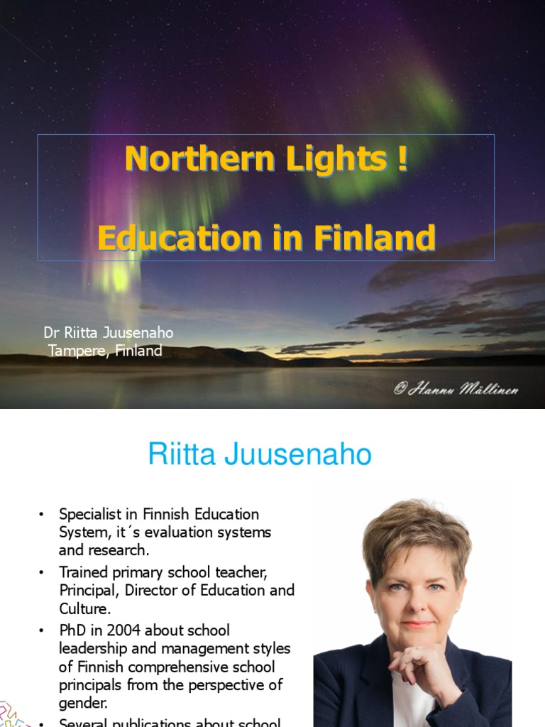 Finnish Education System 2019 and PR of Schools | PDF | Schools ...