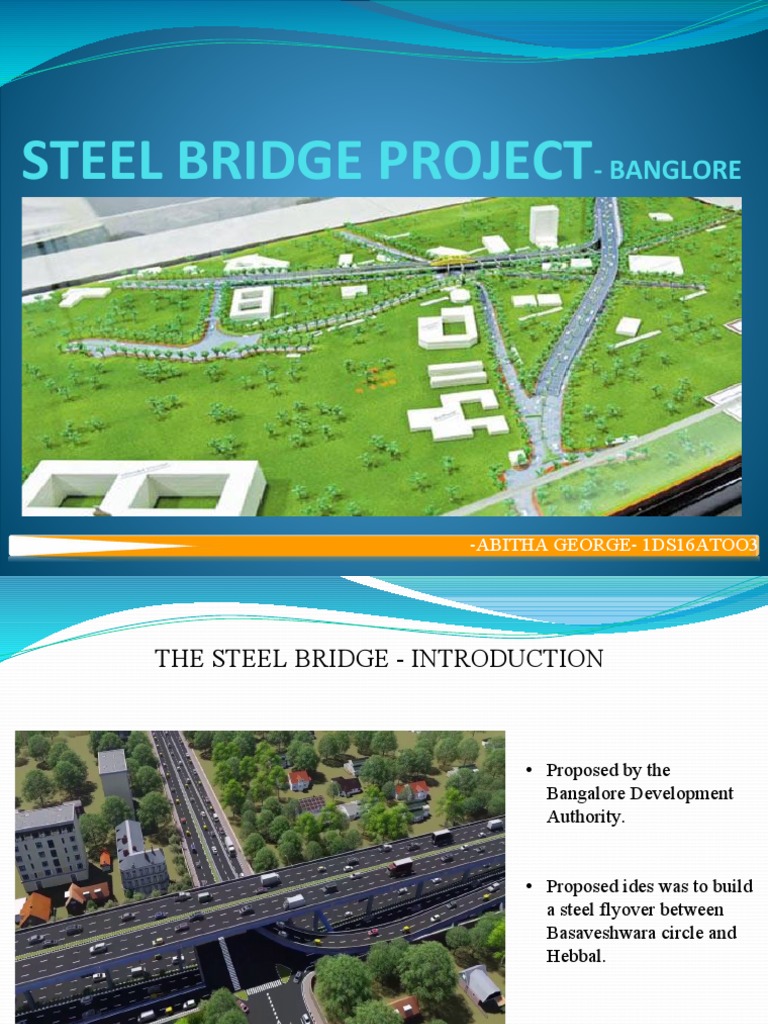 Steel Bridge - Bangalore | PDF | Transportation Engineering | Transport