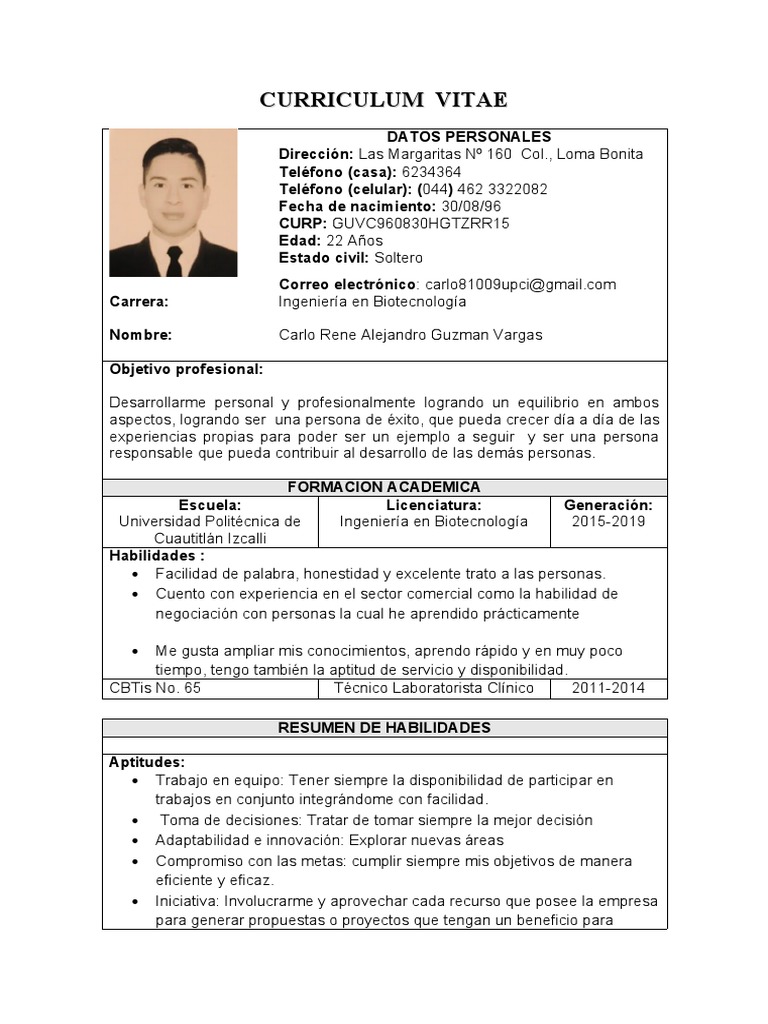 Curriculum Vitae Carlo | PDF | Business | Science