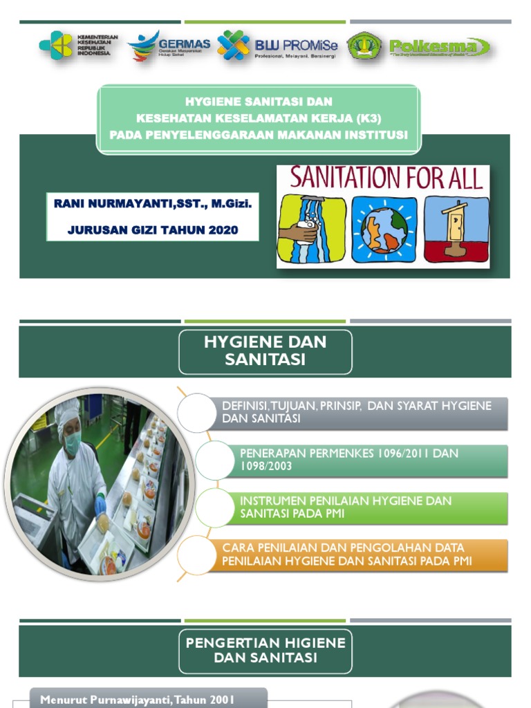 Hygiene Dan Sanitasi PMI 2020 PDF | PDF