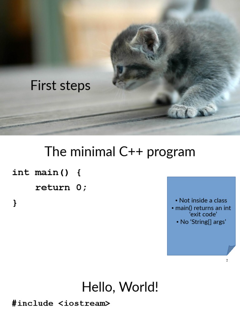 Week 1 Slides | PDF | Constructor (Object Oriented Programming ... Week 1 Slides | PDF | Constructor (Object Oriented Programming ...