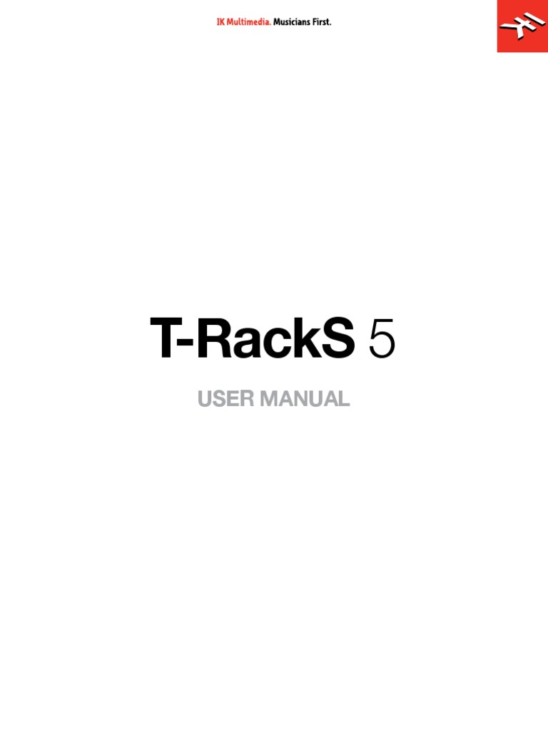 T-Racks 5: User Manual | Download Free PDF | License | Copyright