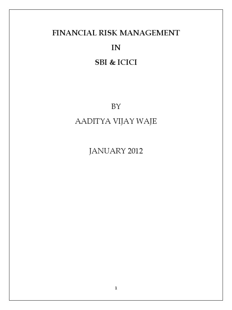 Financial Risk | PDF | Operational Risk | Risk