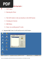 SAP GUI Theme Change Instructions | PDF