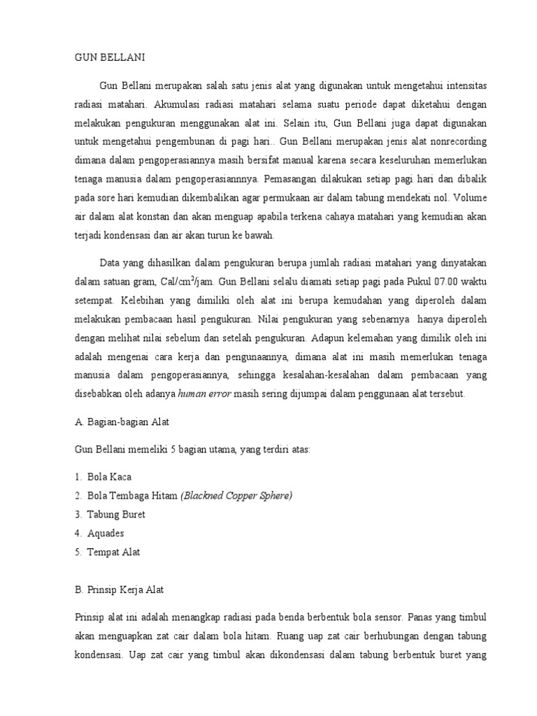 Gun Bellani | PDF | Sains & Matematika