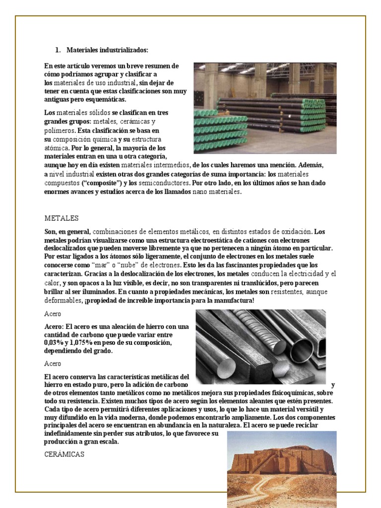 Materiales Industrializados Ana | PDF | Rieles | Alfombra