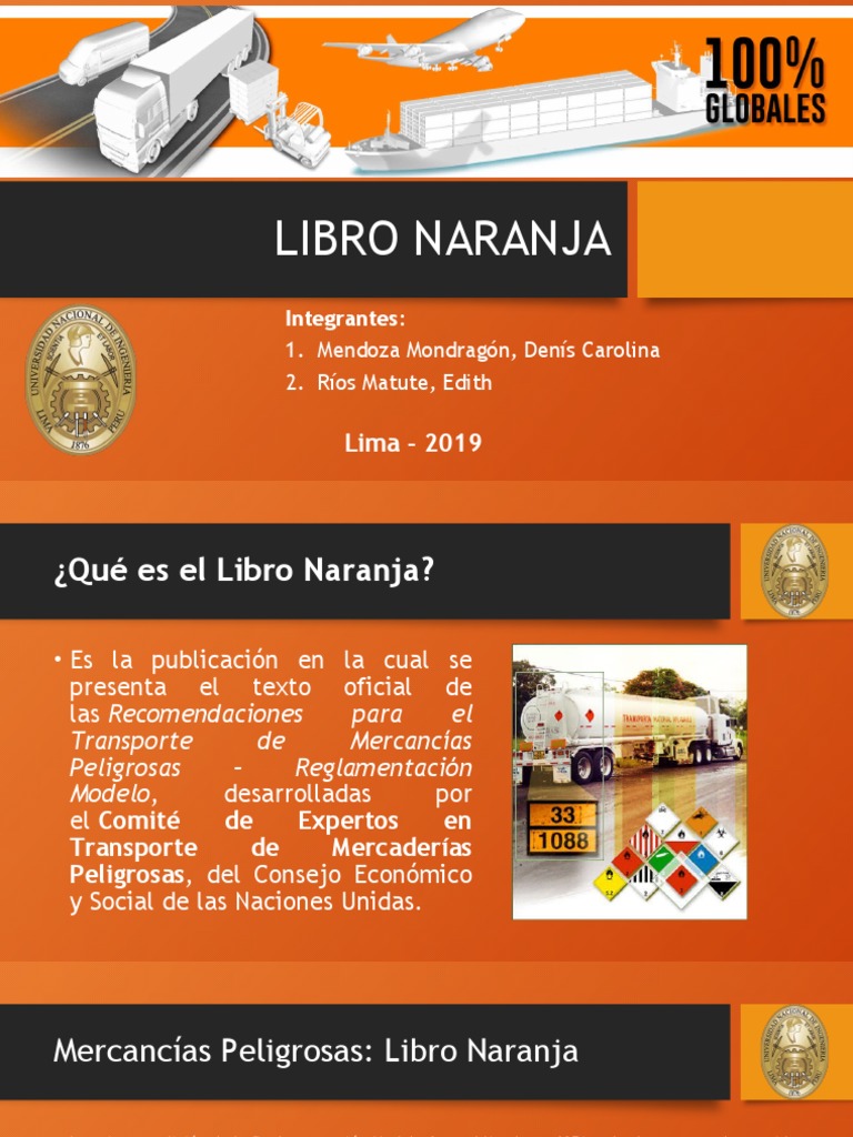Libro Naranja - Resumen | PDF | Transporte | Residuos