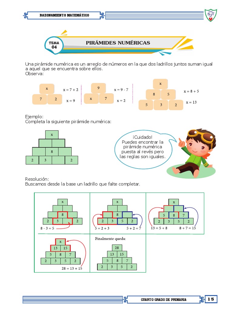 4to Grado R.matematico - Aritm Ed - CRR Cam - Ok-15-28 | PDF ...
