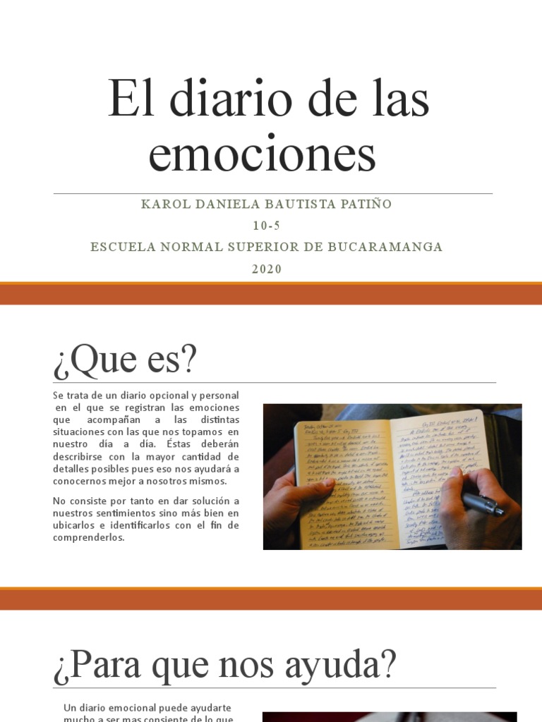 El Diario de Las Emociones | PDF