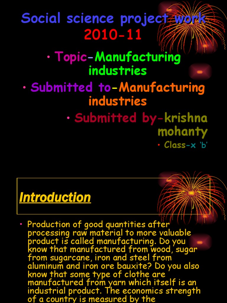 Social Science Project Work | PDF | Pollution | Water